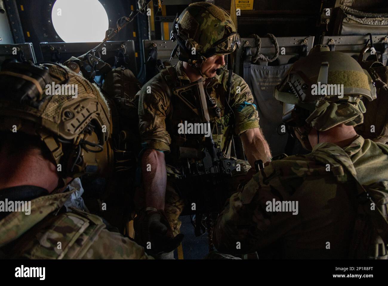 U.S. Air Force Tech. Sgt. Cody Thacker, a pararescue specialist with ...