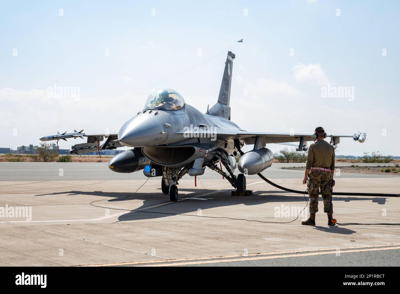 U.S. Air Force Senior Airman Kolton Borchers with the 77th ...