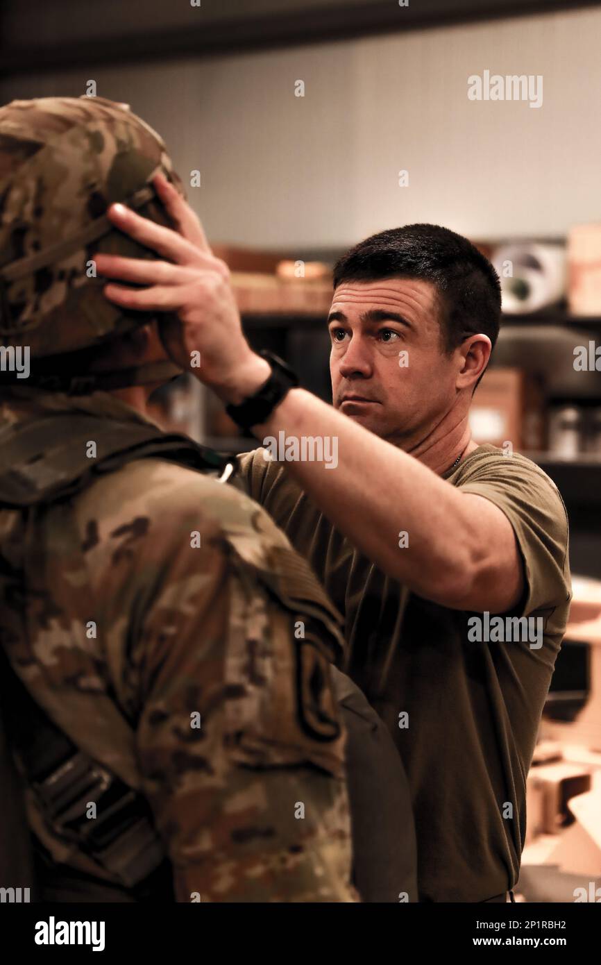 U.S. Army 173rd Airborne Brigade Battalion Commander Lt. Col. Jeff ...