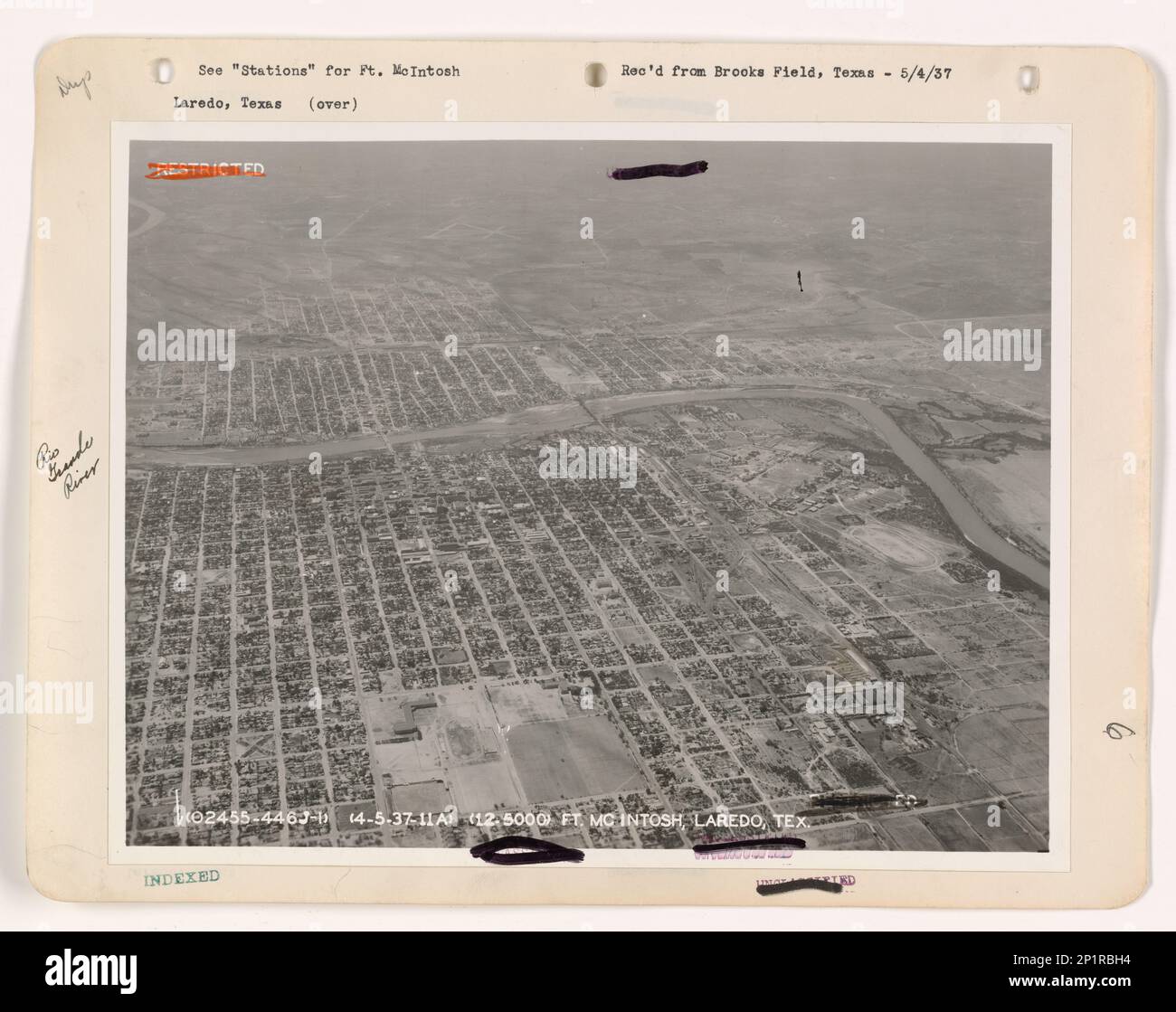 Aerial view of laredo hi-res stock photography and images - Alamy