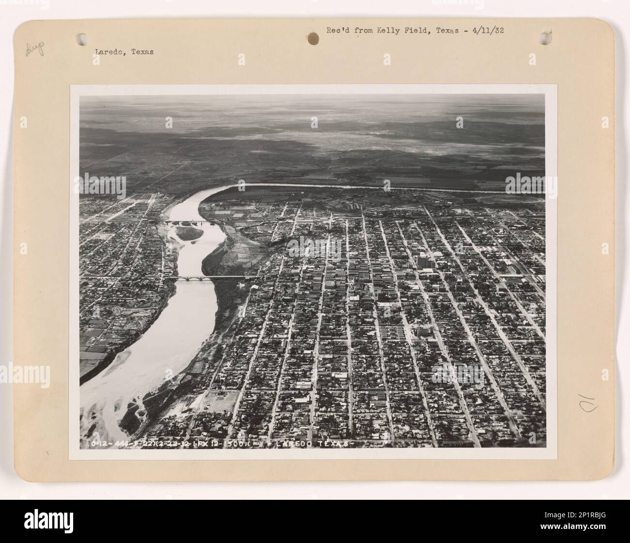 Texas - Laredo, Aerial Photograph Stock Photo - Alamy