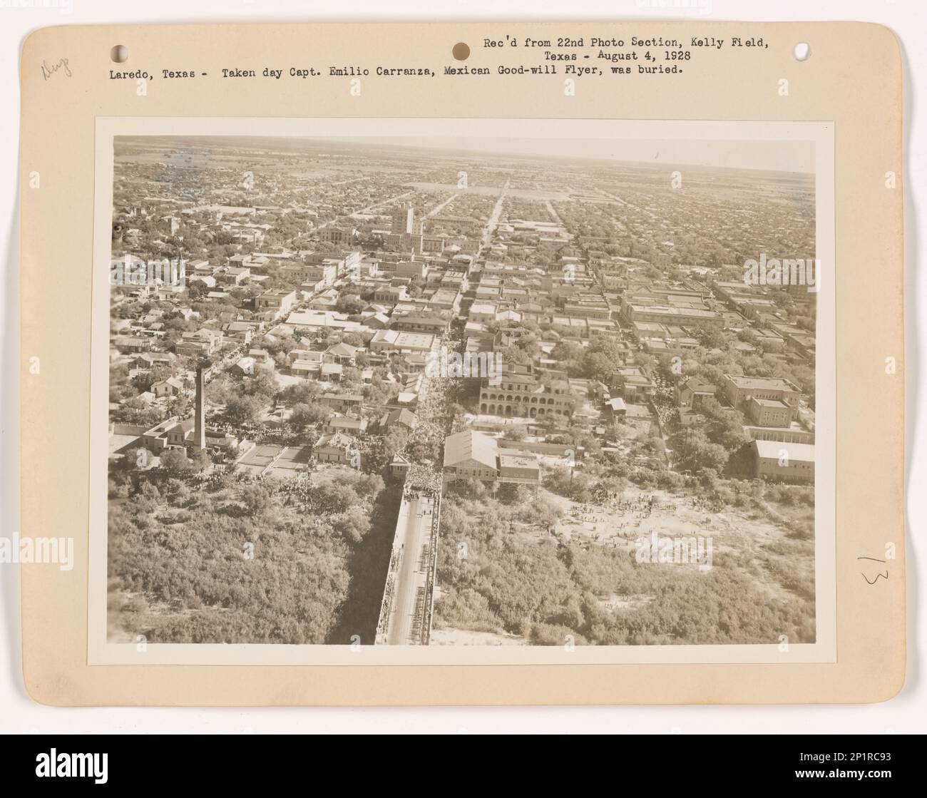 Texas - Laredo, Aerial Photograph Stock Photo - Alamy