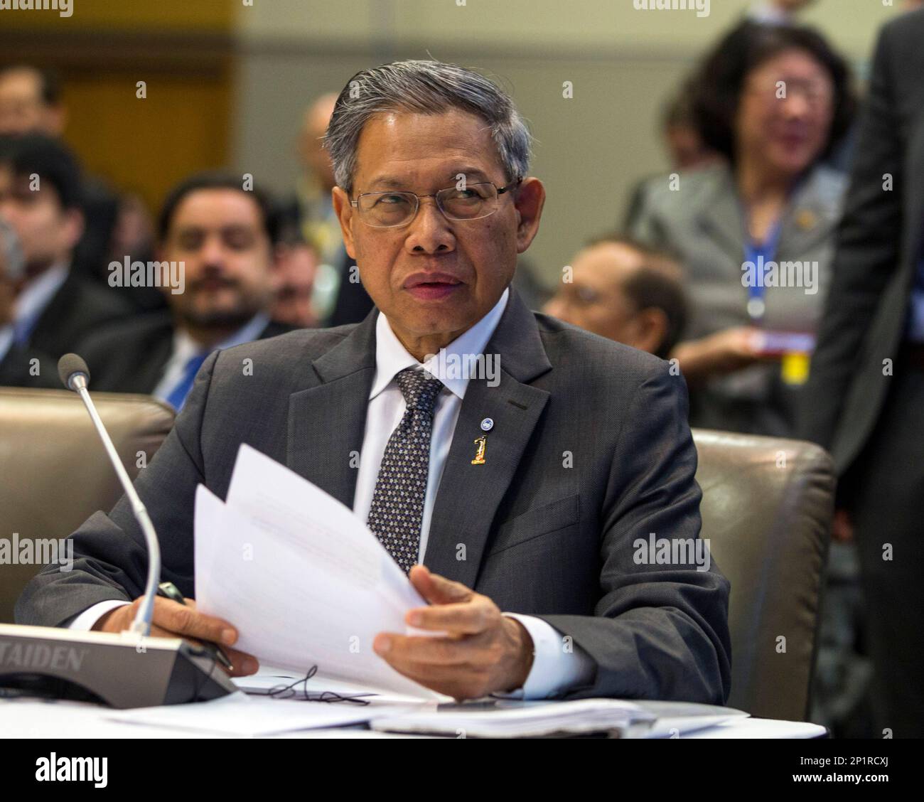 Malaysia’s Mustafa Mohamed, Minister of International Trade and ...