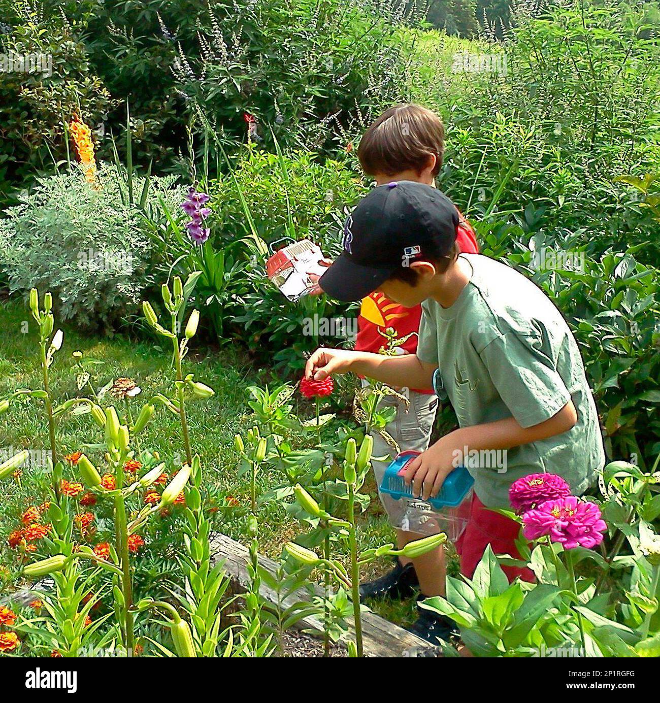 This undated photo provided by courtesy of Ladew Topiary Gardens shows ...