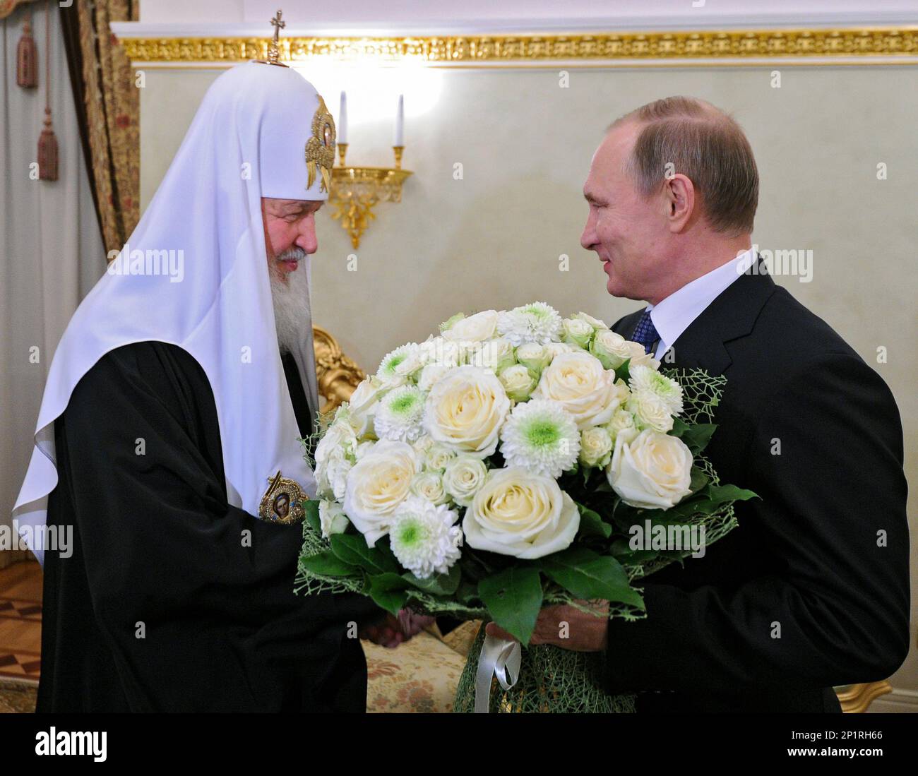 Russian President Vladimir Putin Congratulates Russian Orthodox Church