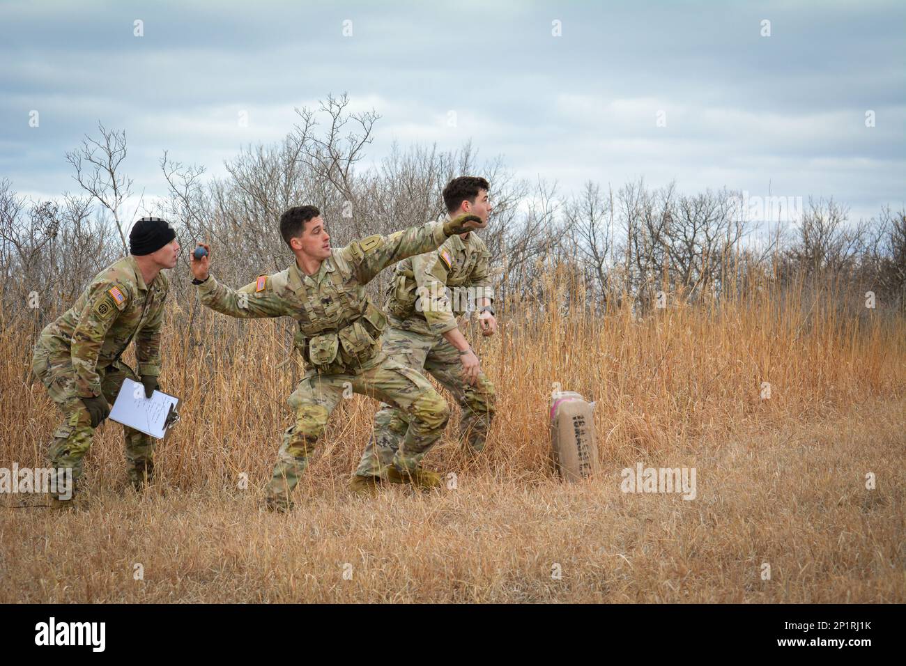 Fort Riley, KAN.- Soldiers stationed at Fort Riley teamed up into teams ...