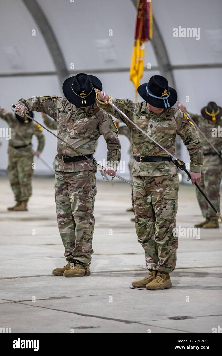 U.S. Army Col. John B. Gilliam, commander of the 3rd Armored Brigade ...