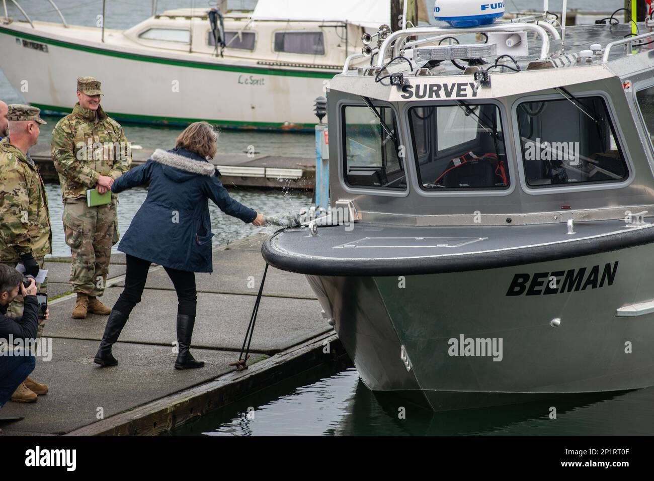 Christie Beeman, daughter of Ogden Beeman, who led the Waterways ...