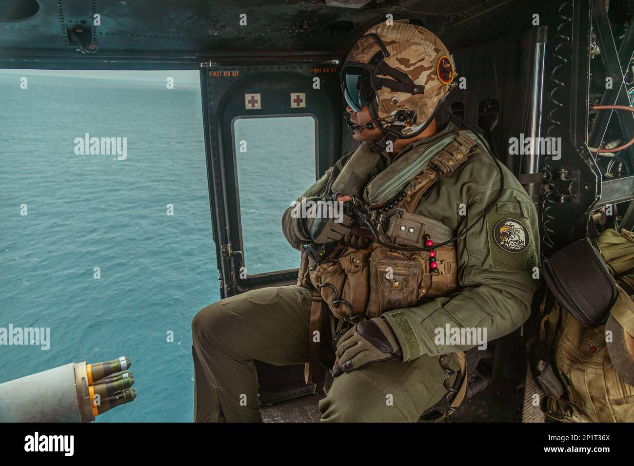 U.S. Marine Corps Gunnery Sgt. Wilton Garcia, a weapons tactic ...