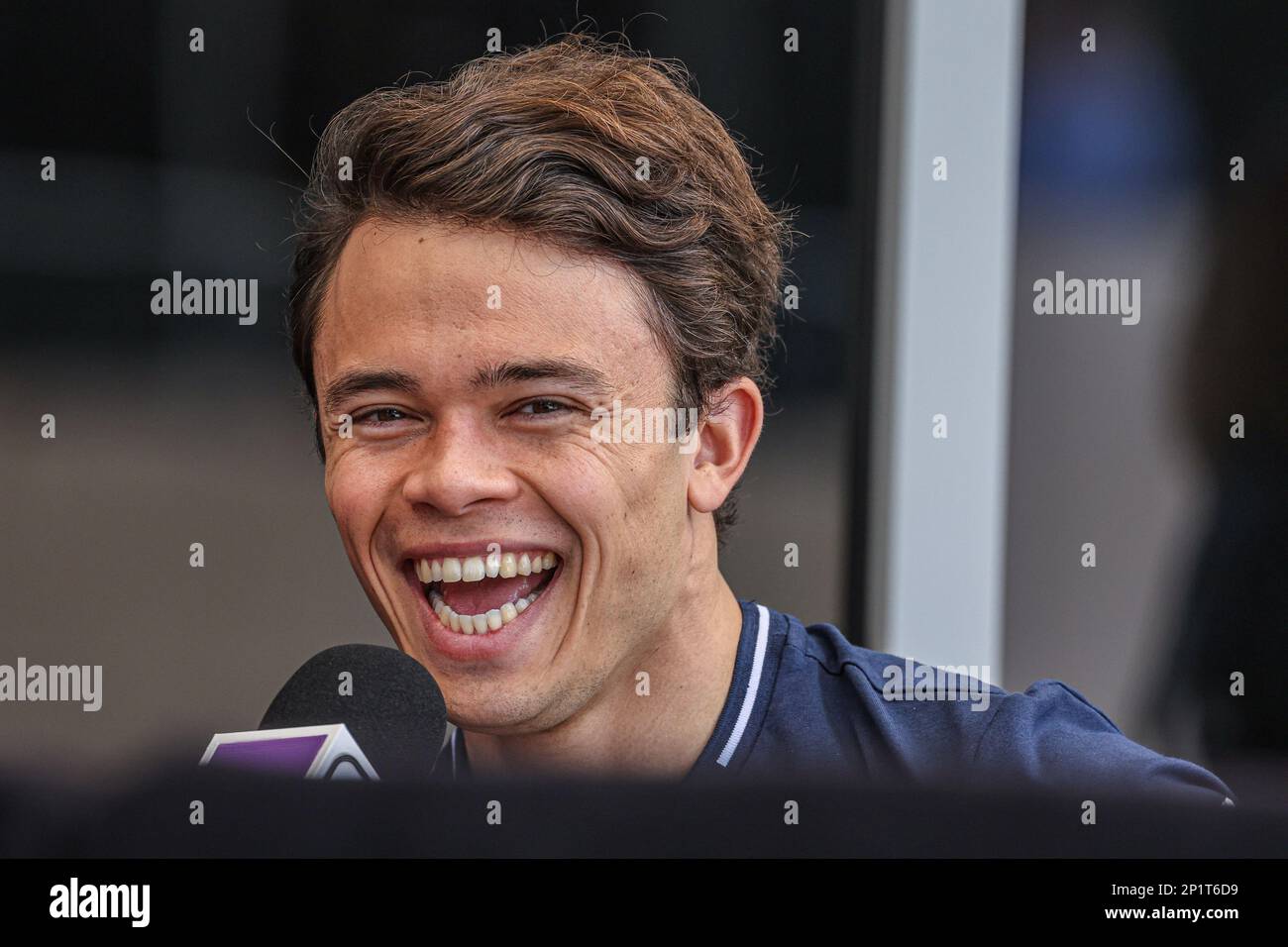 Nyck De Vries (NED) - Williams Racing F1 durinFORMULA 1 GULF AIR ...