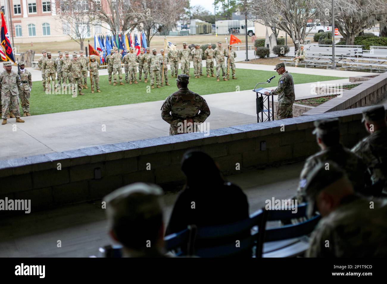 Command Sgt. Maj. Jason E. Insell, the Division Sustainment Troops ...