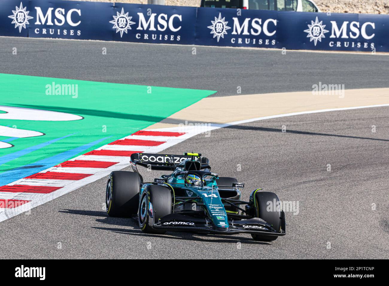 Bahrain 2023 fernando alonso hi-res stock photography and images - Alamy