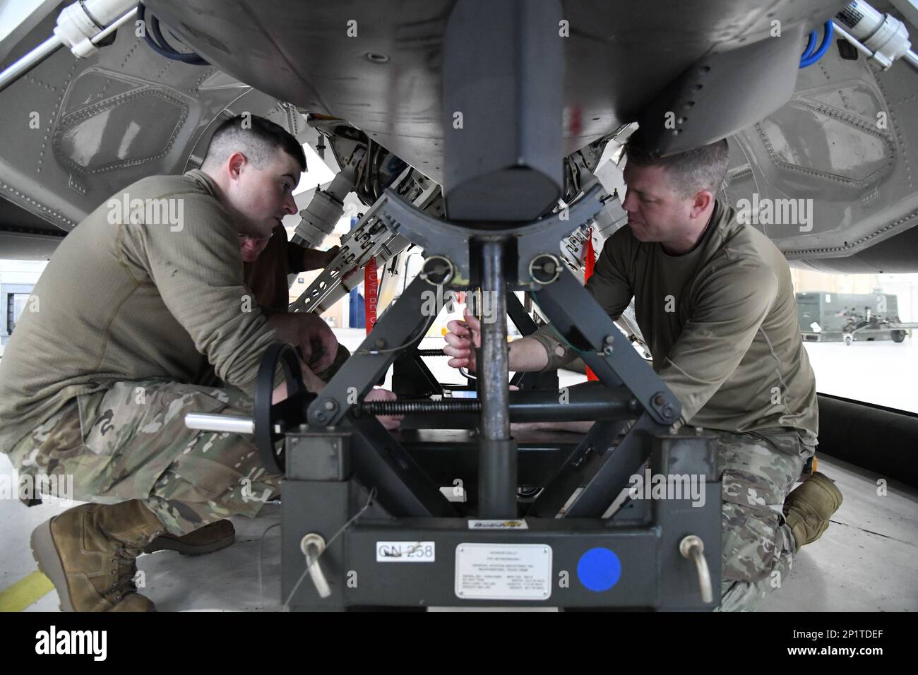 Aircraft Armament Systems specialists assigned to the 148th Fighter ...