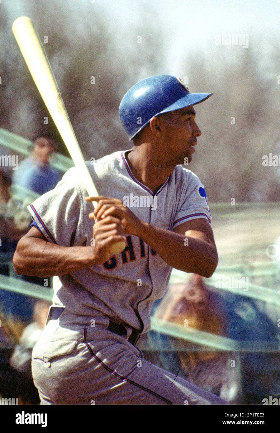 Chicago Cubs Billy Williams (26) during a game from his 1964 season ...