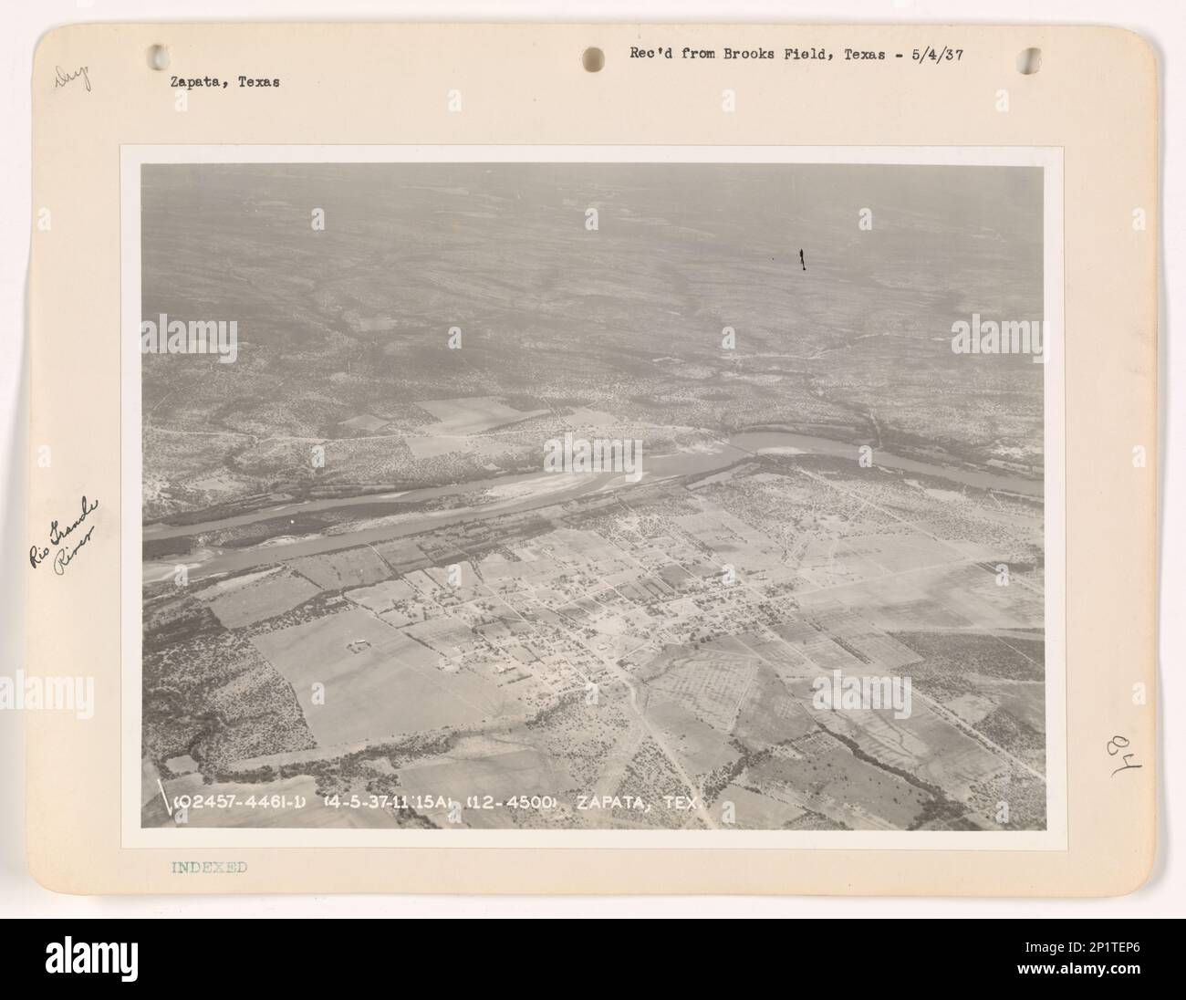 Texas - Weatherford, Aerial Photograph Stock Photo - Alamy