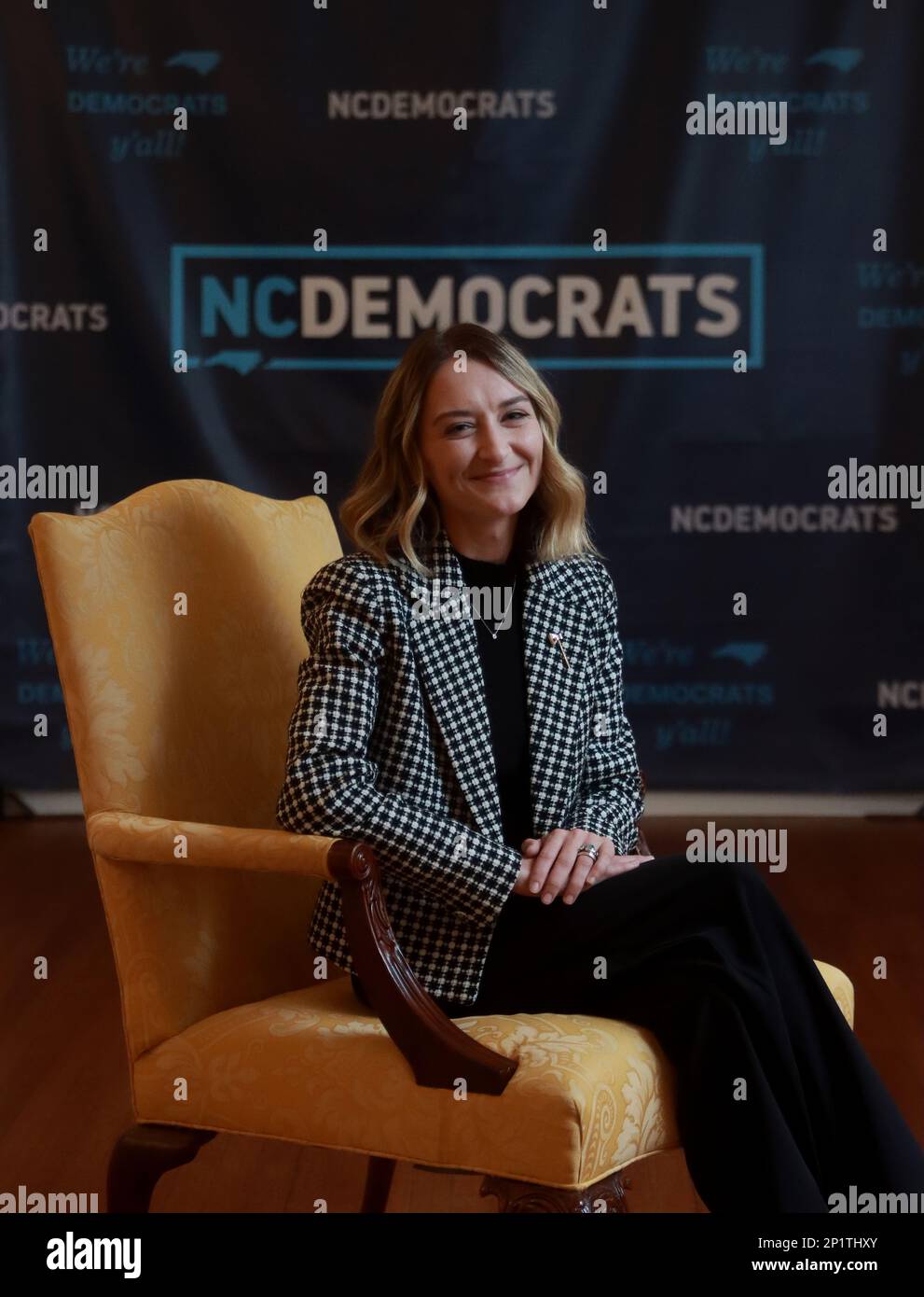 Raleigh, North Carolina, USA. 3rd Mar, 2023. Anderson Clayton, the new ...