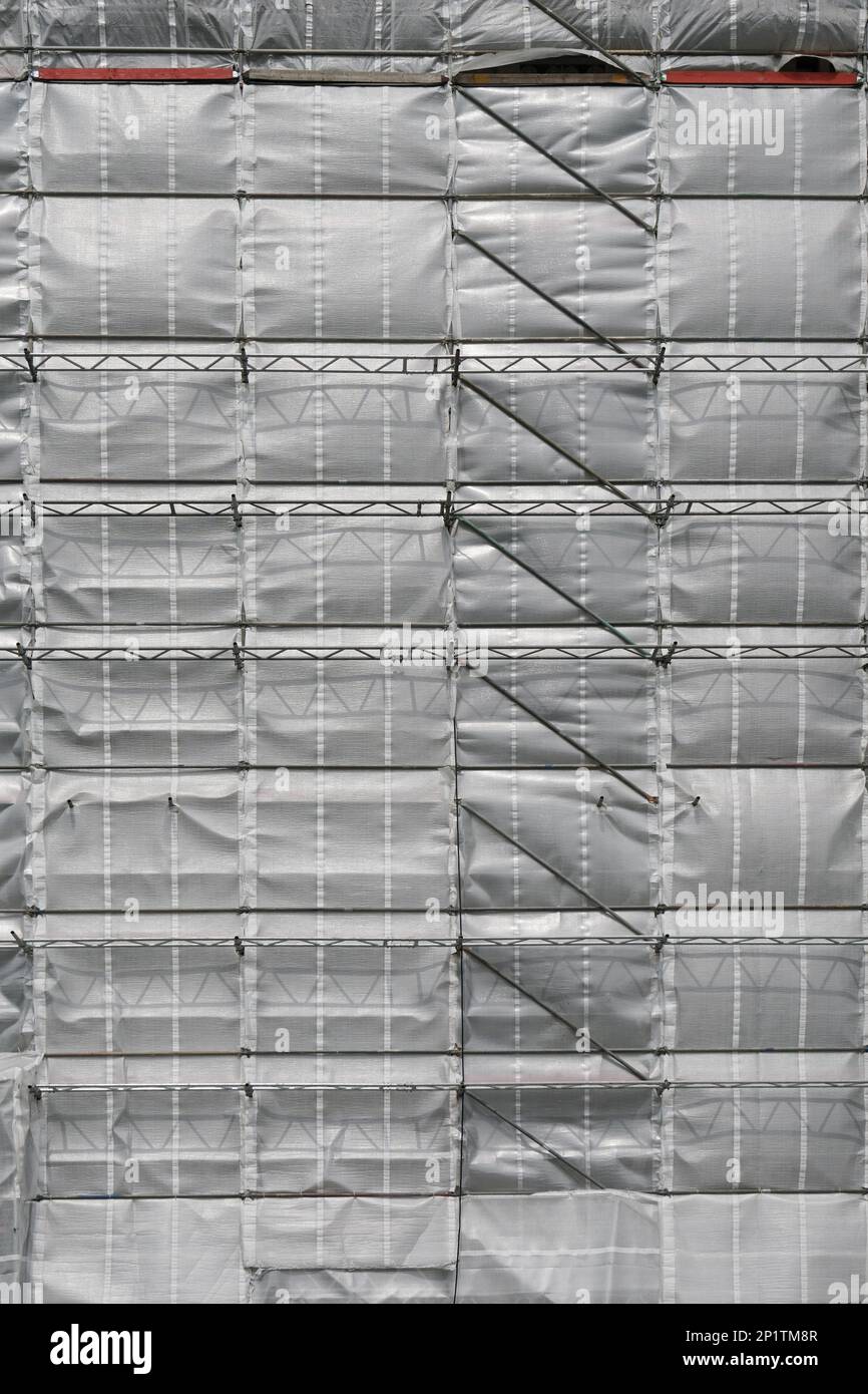 Construction site tarpaulin hi-res stock photography and images - Alamy