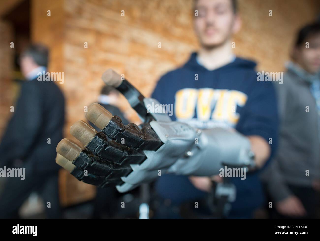 Michael Peirone, a fourth-year biomedical engineering student at the ...