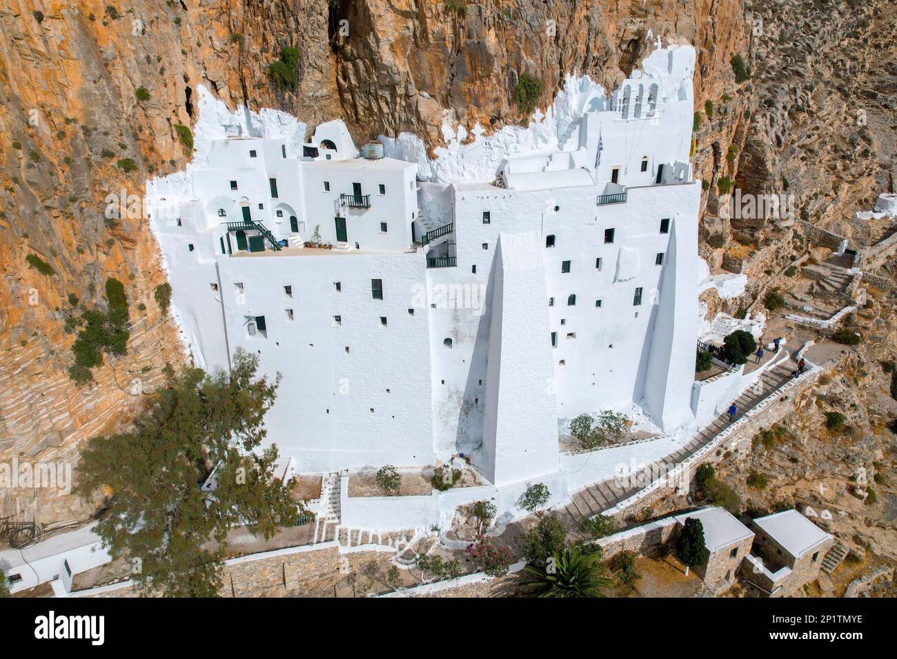 Panagia Chozoviotissa is an Orthodox rock monastery on the Greek ...