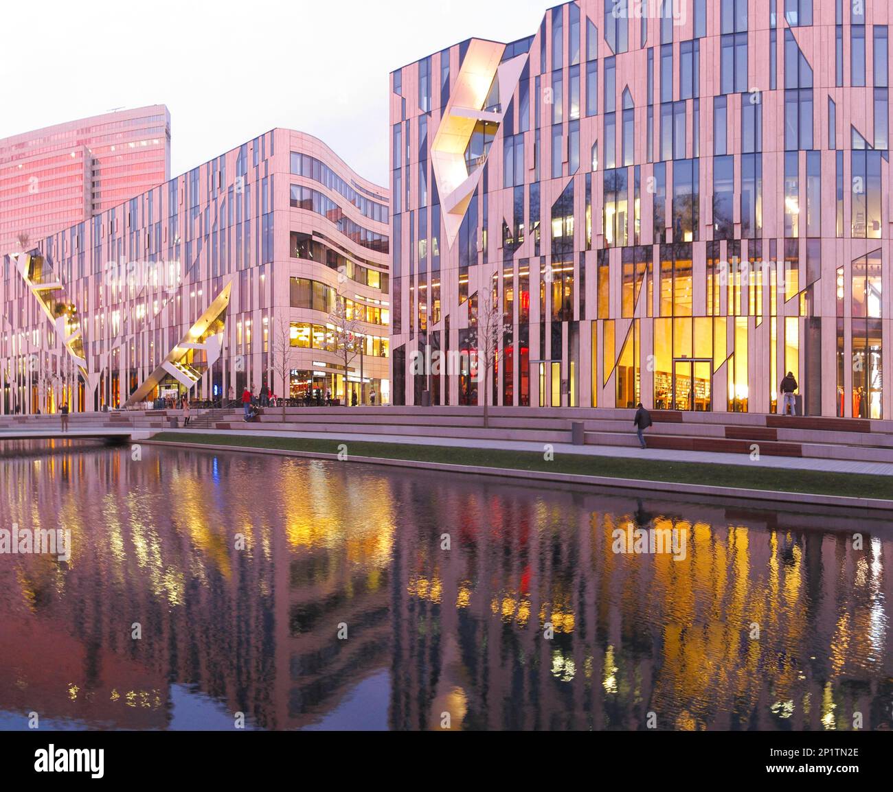Shopping mall Koe-Bogen, designed by Star Architect Daniel Libeskind ...