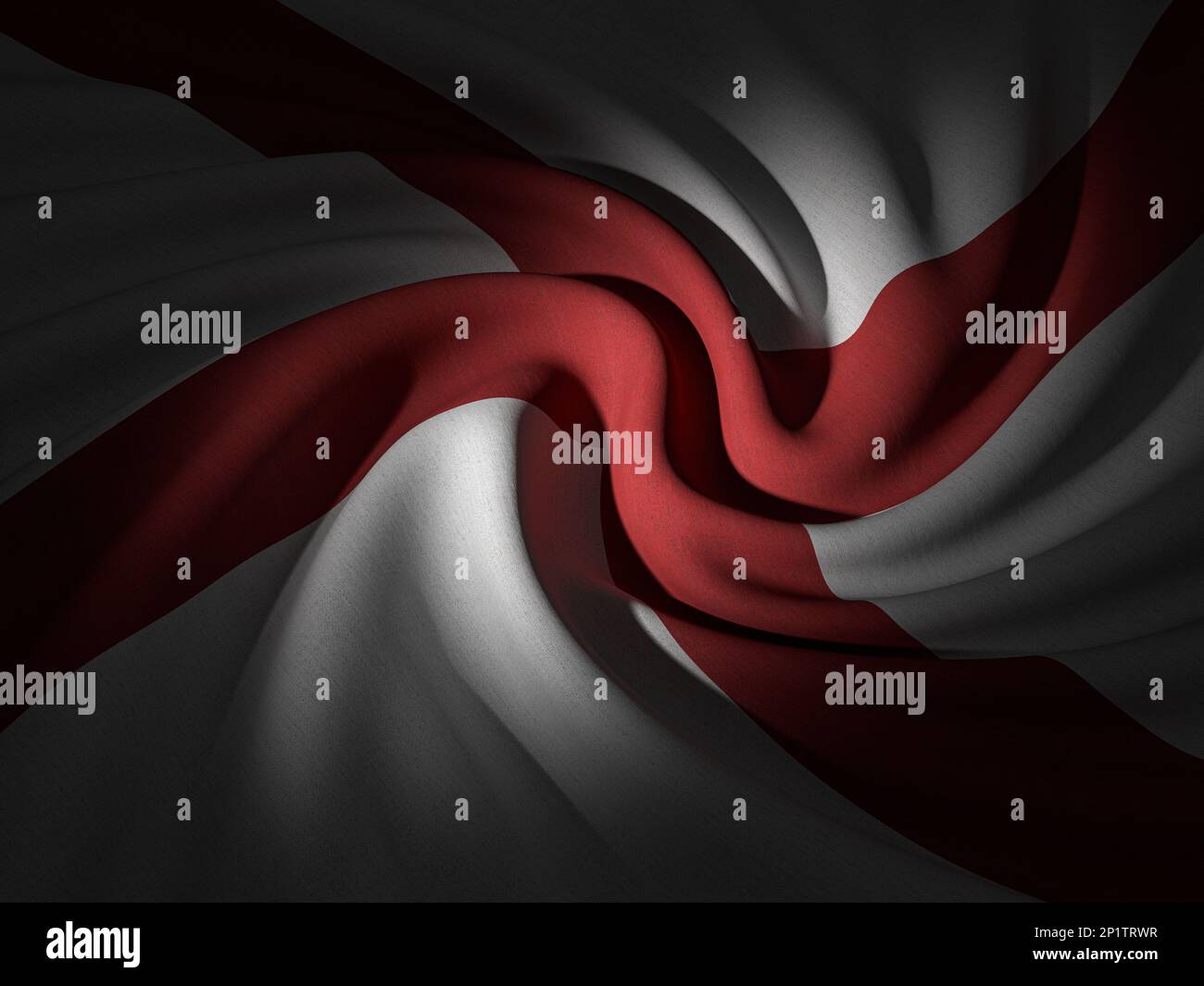 Curved Alabama flag background. 3d illustration Stock Photo - Alamy