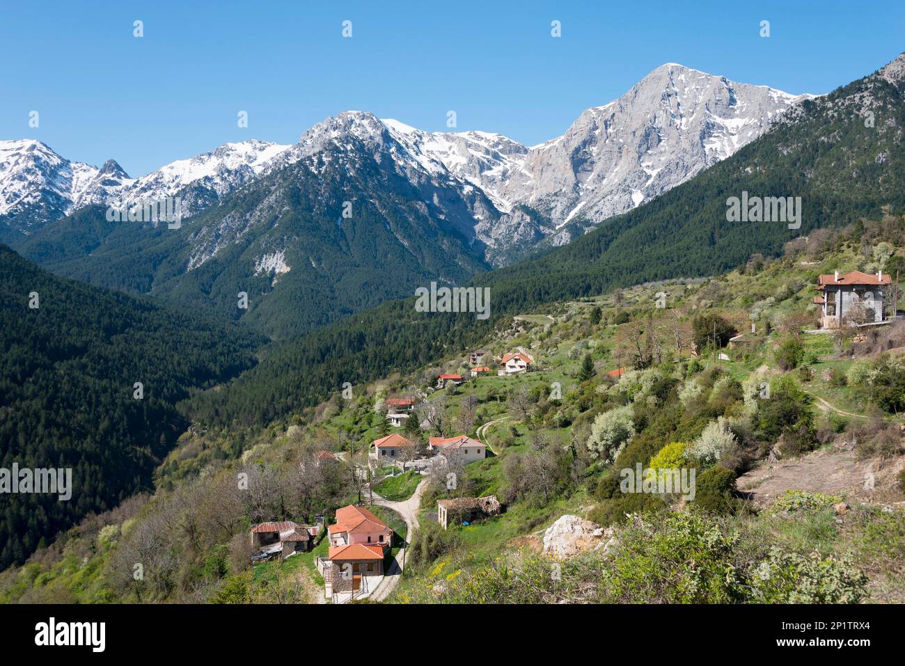 Ano Mesorrougi, Mount Helmos, Kalavryta, Achaia, Peloponnese, Greece ...