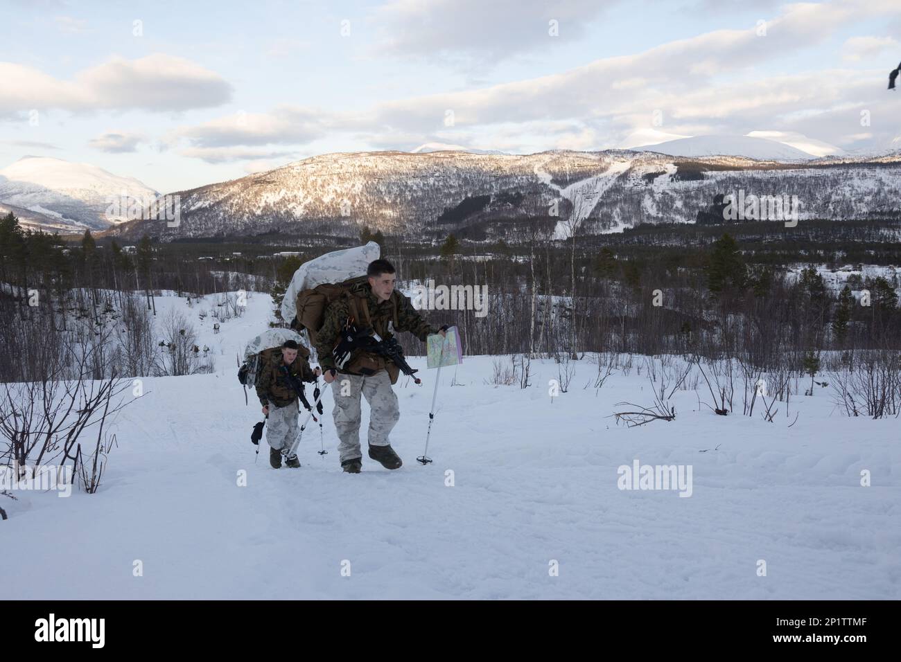 U.S. Marine Corps Sgt. Brett Goodson, a data systems administrator with ...