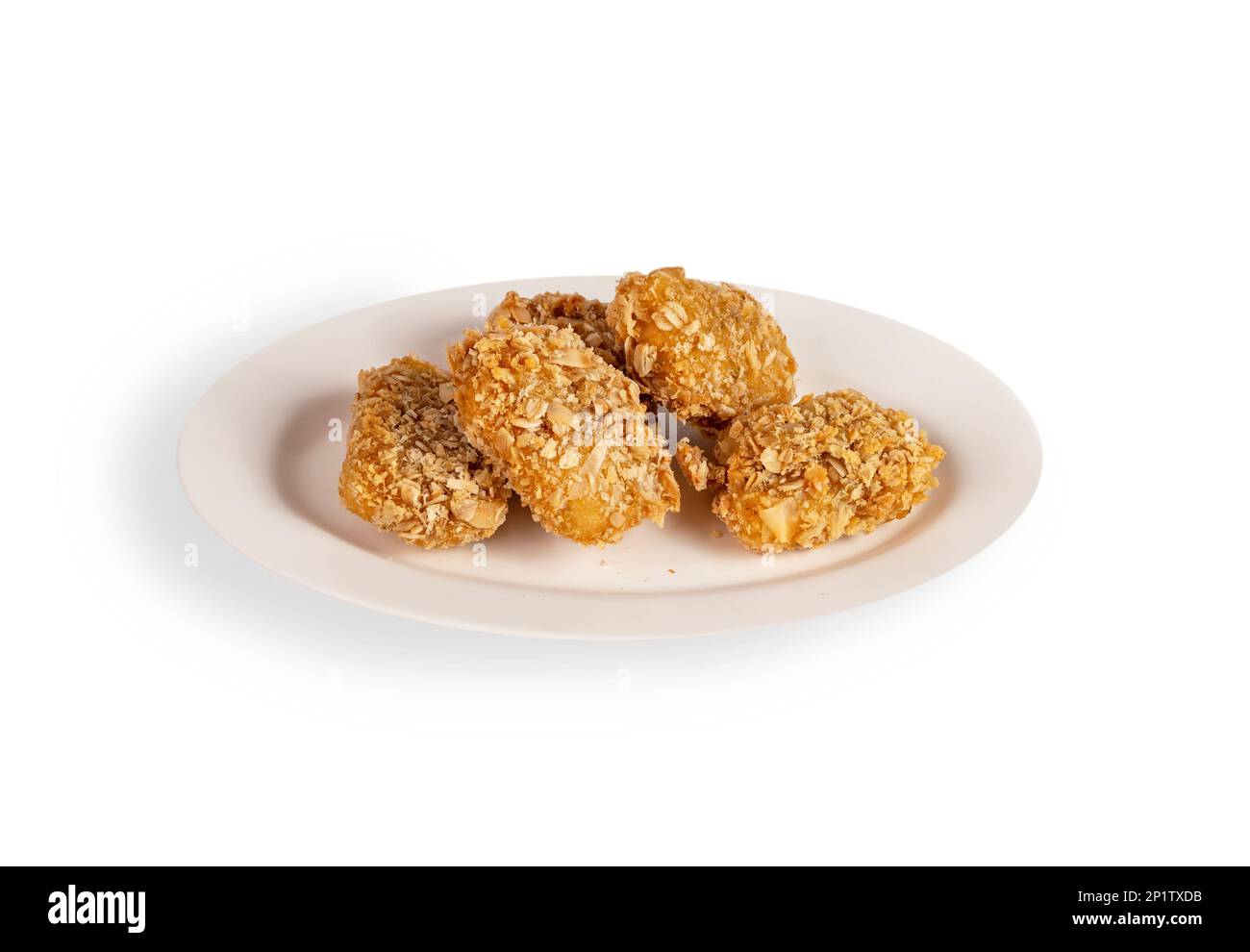Chicken deep fried crunchy golden Cut Out Stock Images & Pictures - Alamy