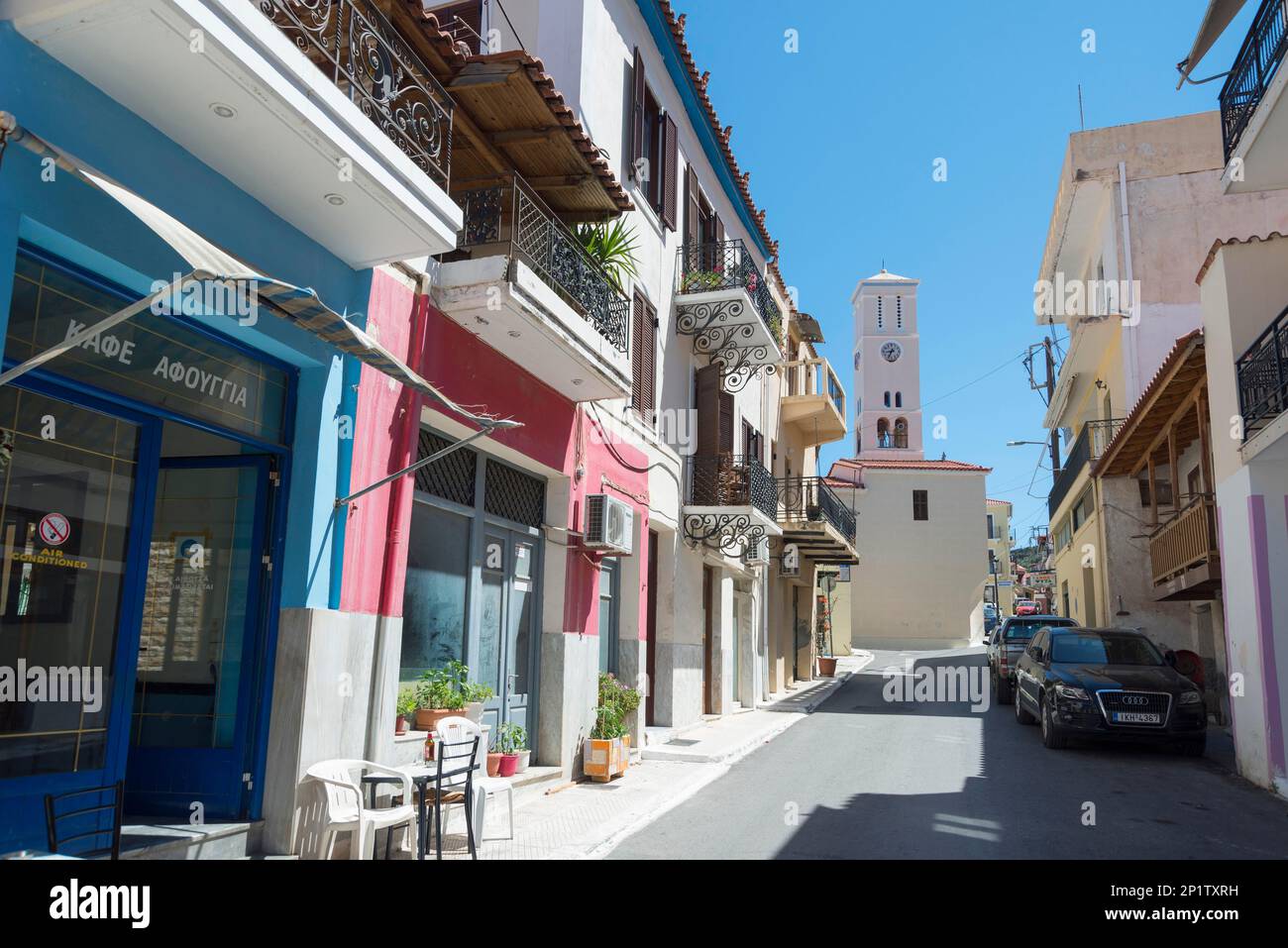 Old Town, Gythio, Mani, Lakonia, Peloponnese, Greece, Githio, Gythion ...