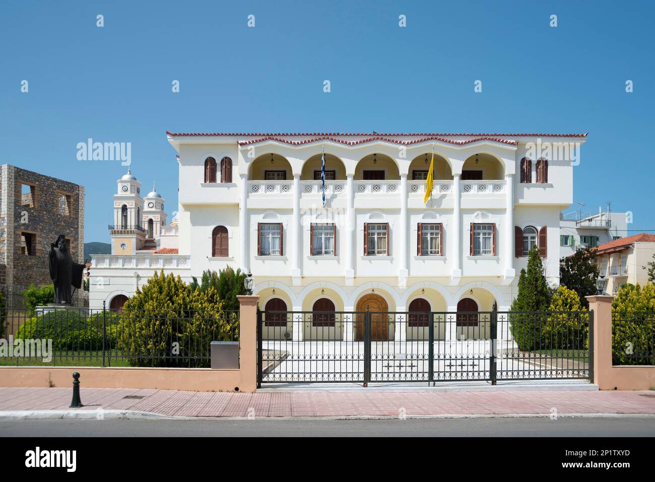 Archdiocese, Kalamata, Messinia, Peloponnese, Greece Stock Photo - Alamy