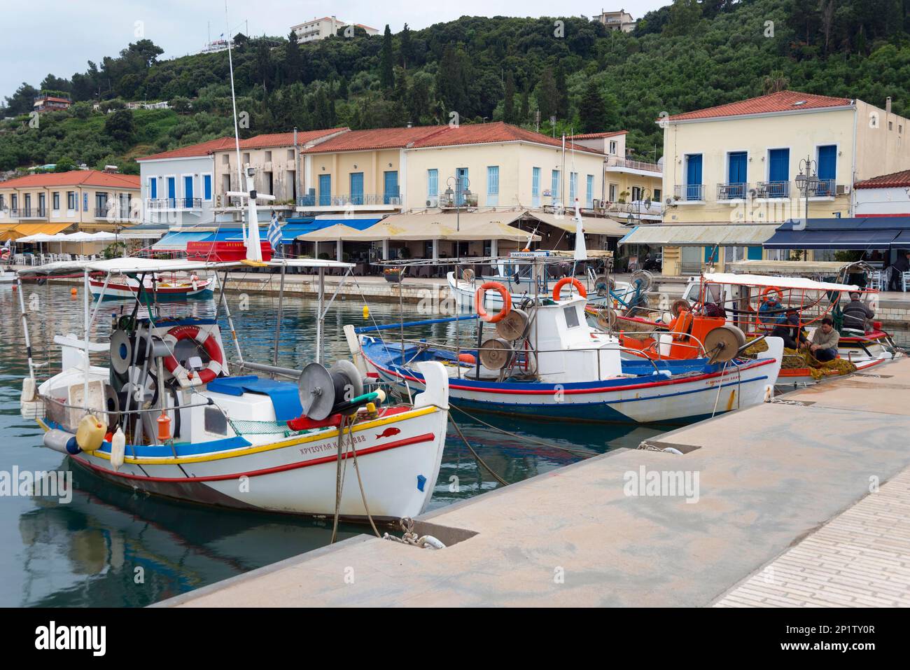 Port, Katakolo, Elis, Peloponnese, Greece Stock Photo - Alamy