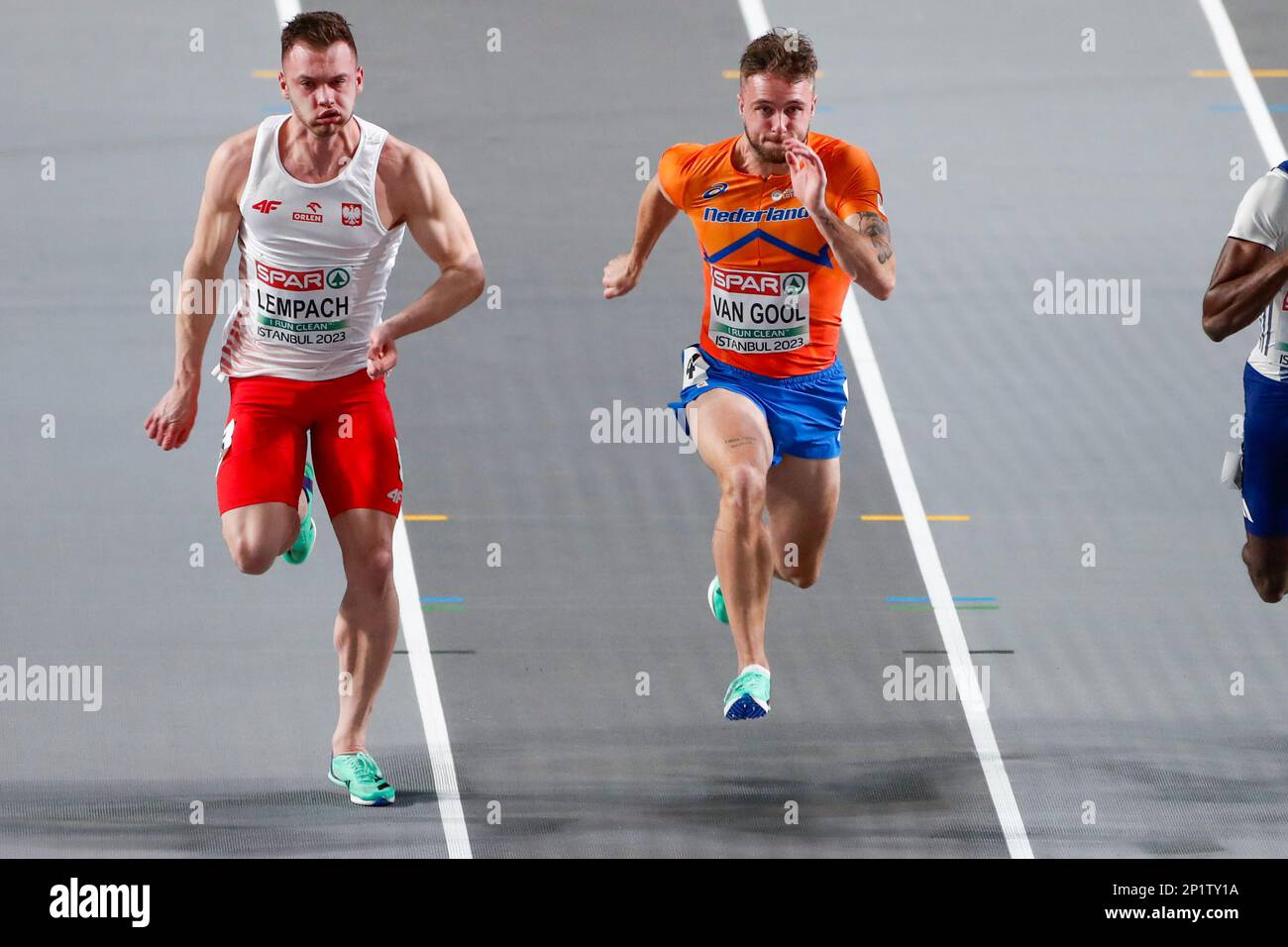ISTANBUL, TURKEY - MARCH 4: Joris van Gool of the Netherlands competing ...