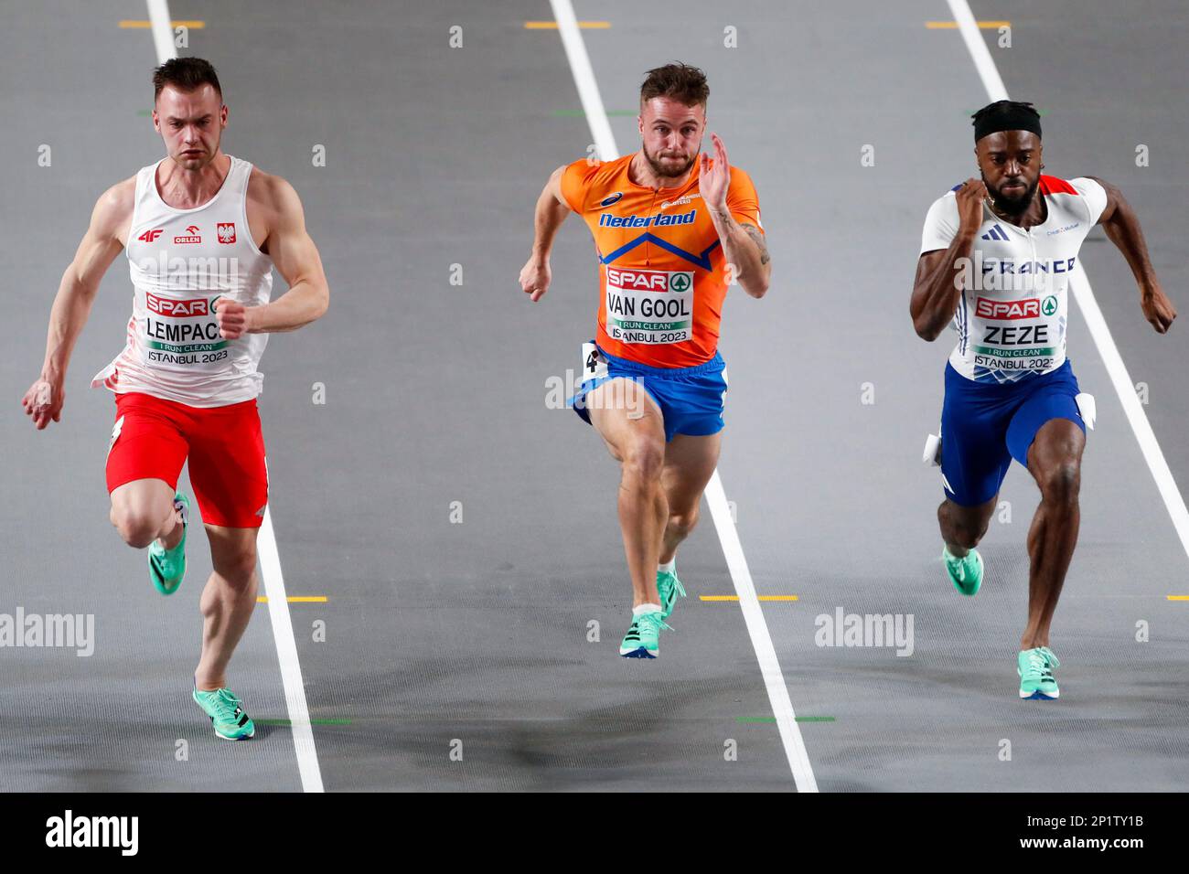 ISTANBUL, TURKEY - MARCH 4: Joris van Gool of the Netherlands competing ...