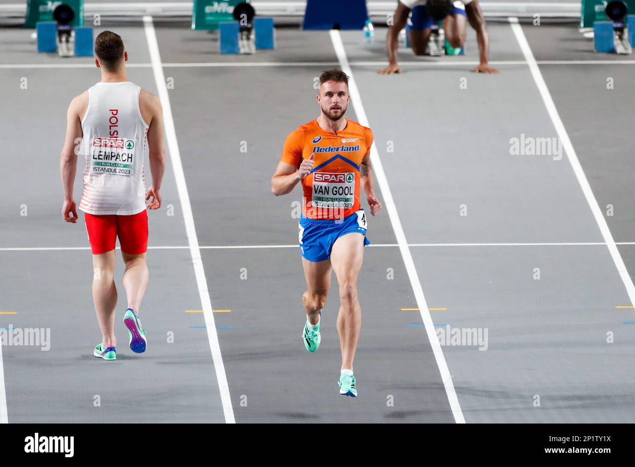ISTANBUL, TURKEY - MARCH 4: Joris van Gool of the Netherlands competing ...