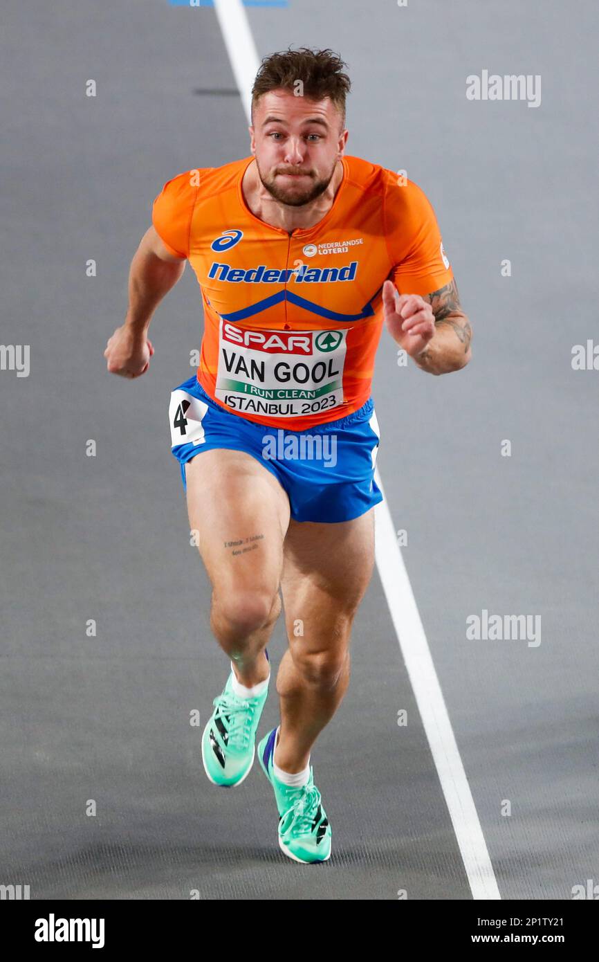 ISTANBUL, TURKEY - MARCH 4: Joris van Gool of the Netherlands competing ...