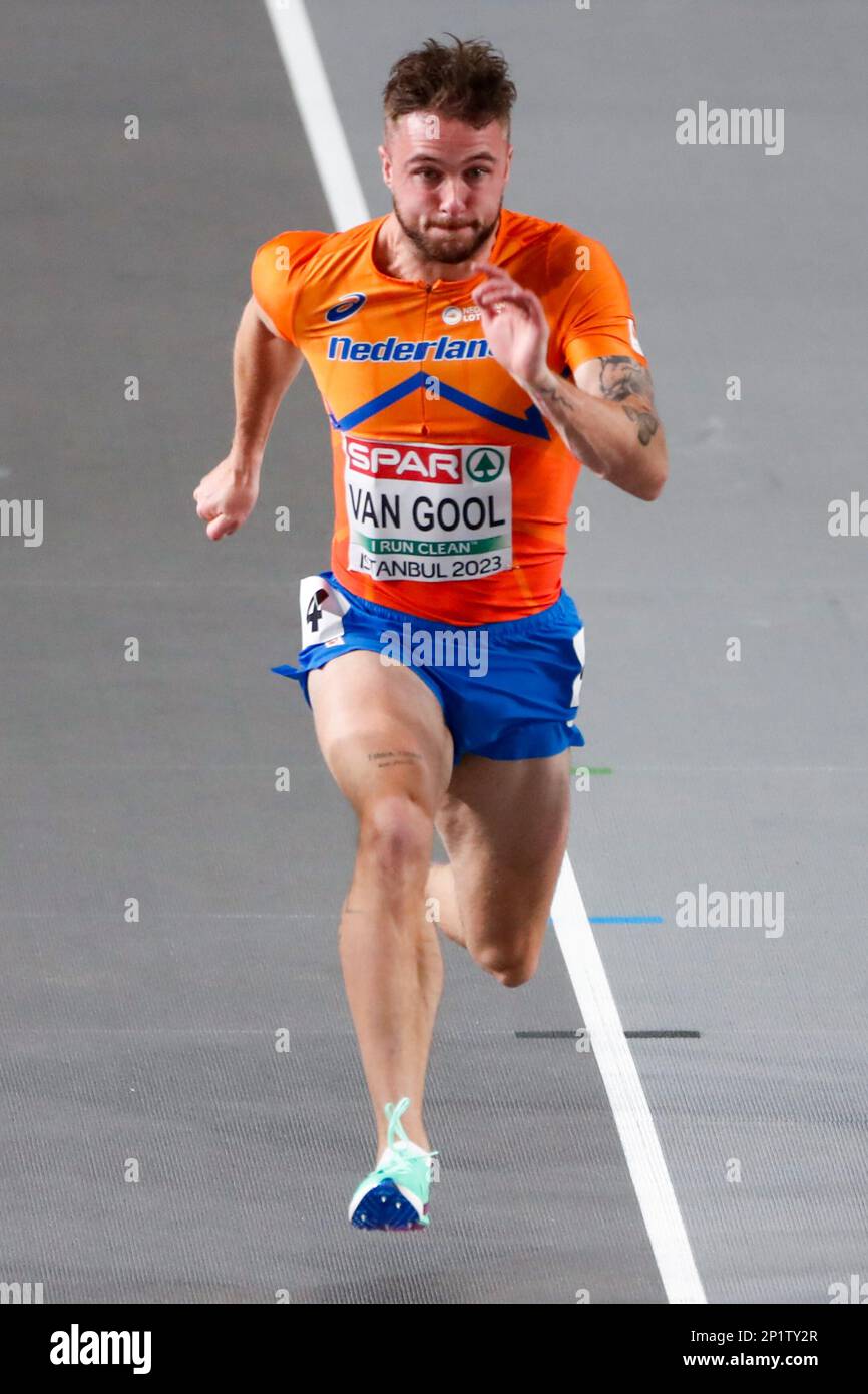 ISTANBUL, TURKEY - MARCH 4: Joris van Gool of the Netherlands competing ...