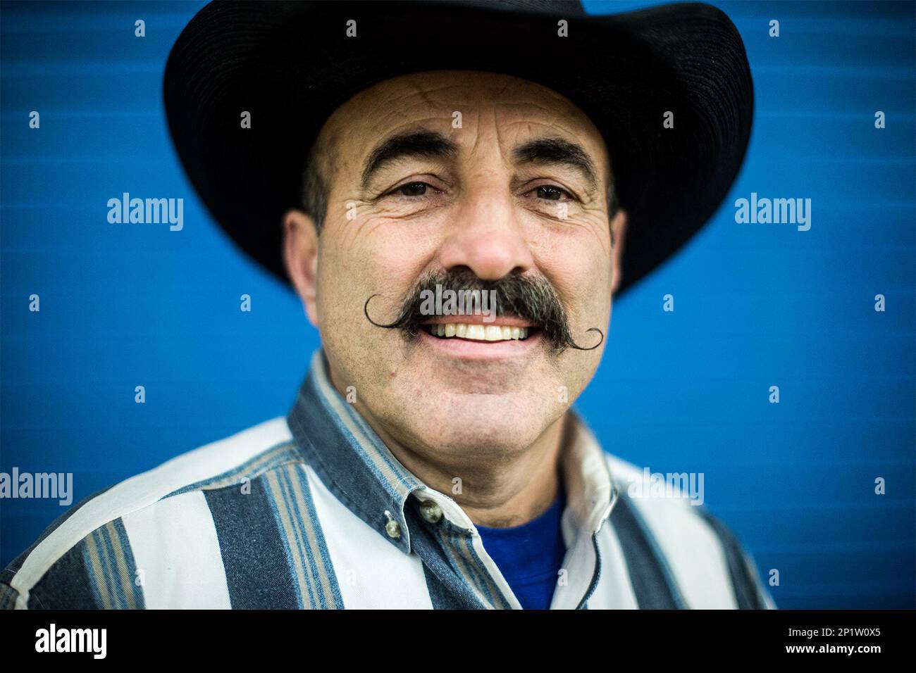 Rodeo Judge Jimmy Grasso of Baltimore, Maryland poses for a portrait ...