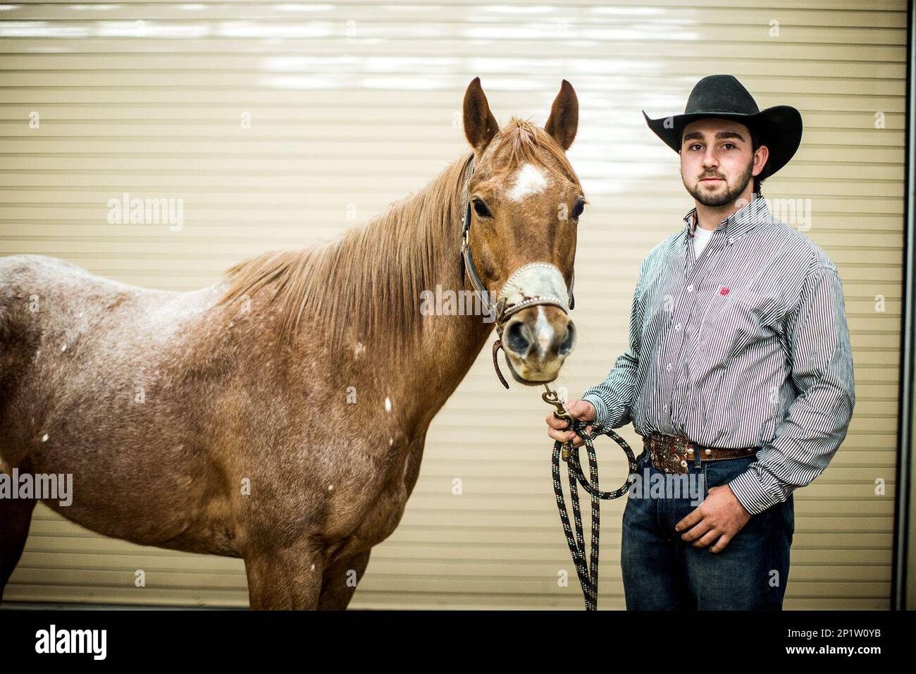 Steer Wrestler Ryan Whethan Woodstown New Jersey and Macon the horse ...