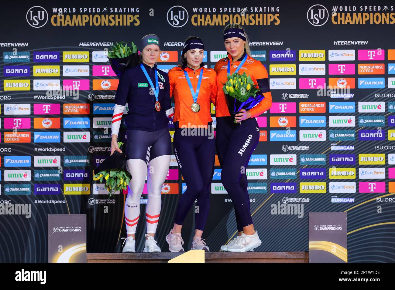 Femke kok of netherlands and jutta leerdam of netherlands hi-res stock ...