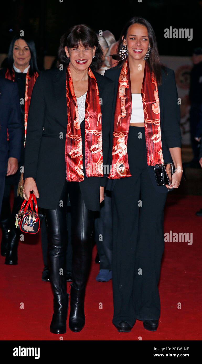 Princess Stephanie of Monaco, left, and her daughter Pauline Ducruet ...