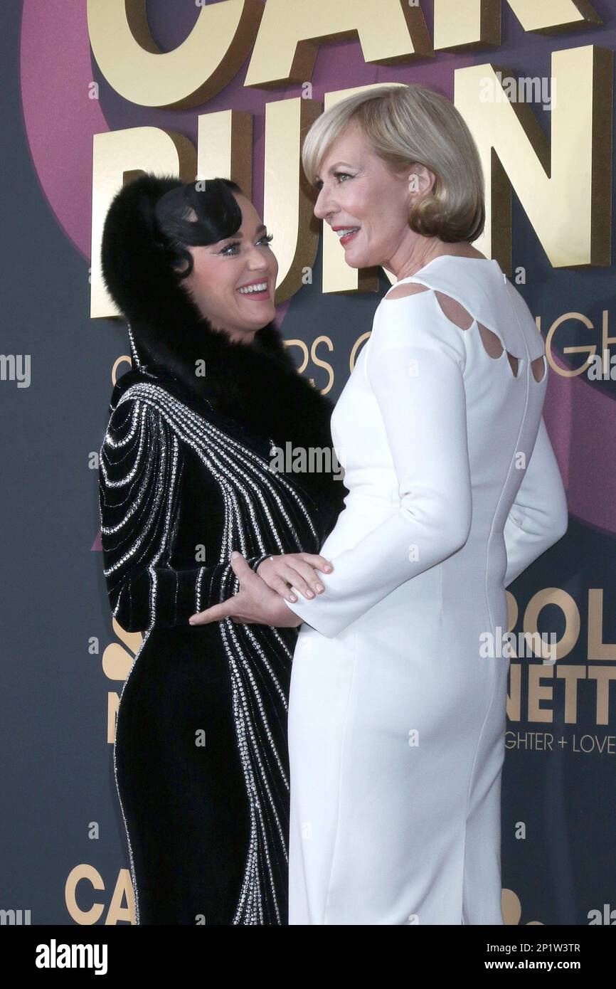 LOS ANGELES - MAR 2: Katy Perry, Alison Janney at the Carol Burnett ...