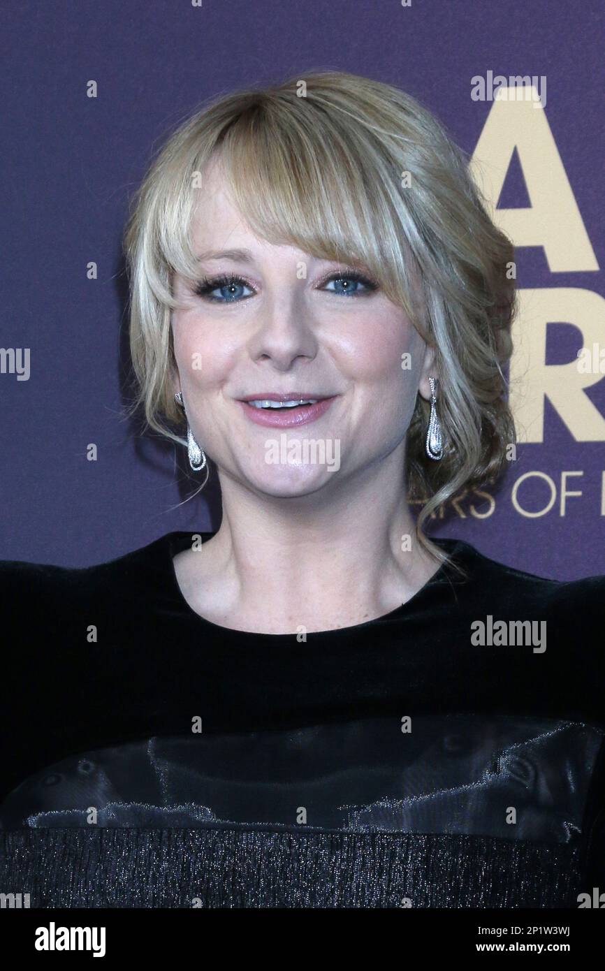 LOS ANGELES - MAR 2: Melissa Rauch at the Carol Burnett - 90 Years of ...