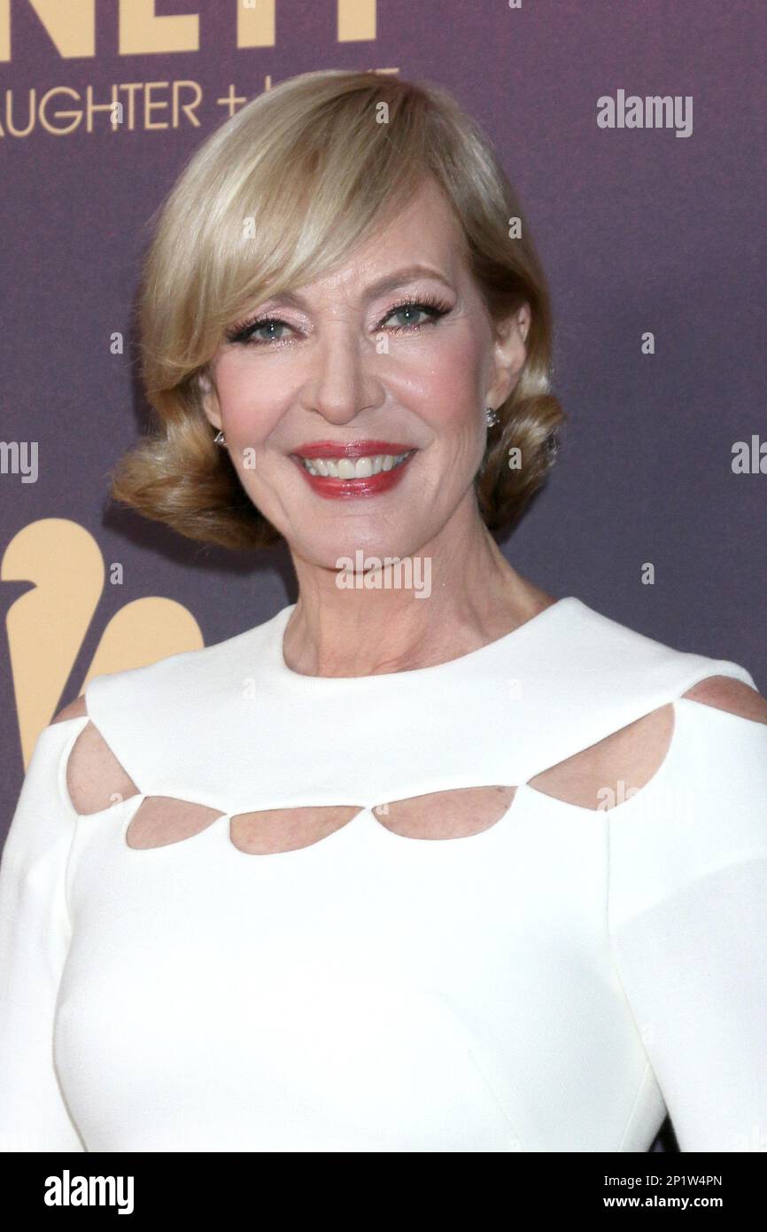 LOS ANGELES - MAR 2: Allison Janney at the Carol Burnett - 90 Years of ...