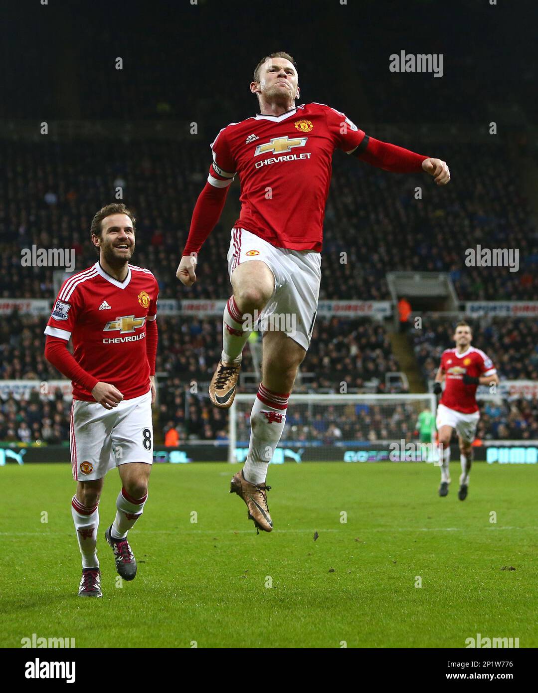 Jan. 12, 2016 - Newcastle, United Kingdom - Wayne Rooney of Manchester ...