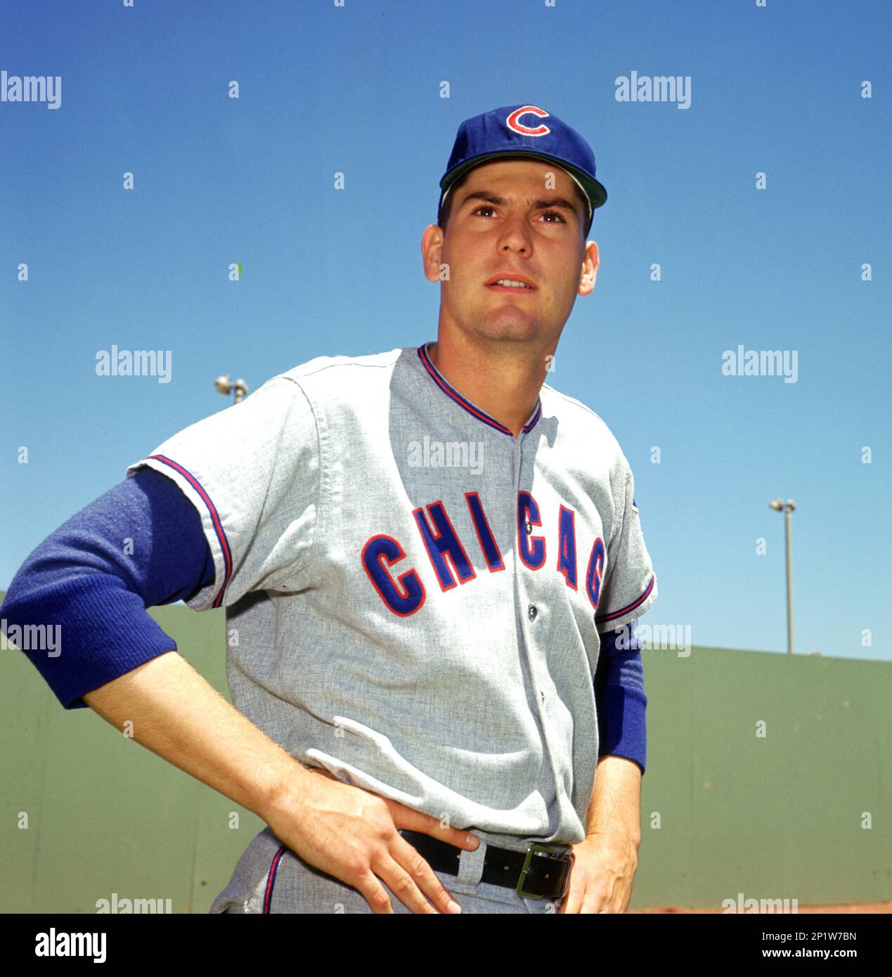 Chicago Cubs Dick Ellsworth (37) portrait before a game from the 1964 ...