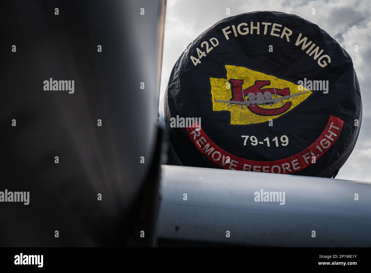 An A-10C Thunderbolt II aircraft assigned to the 422nd Fighter Wing ...