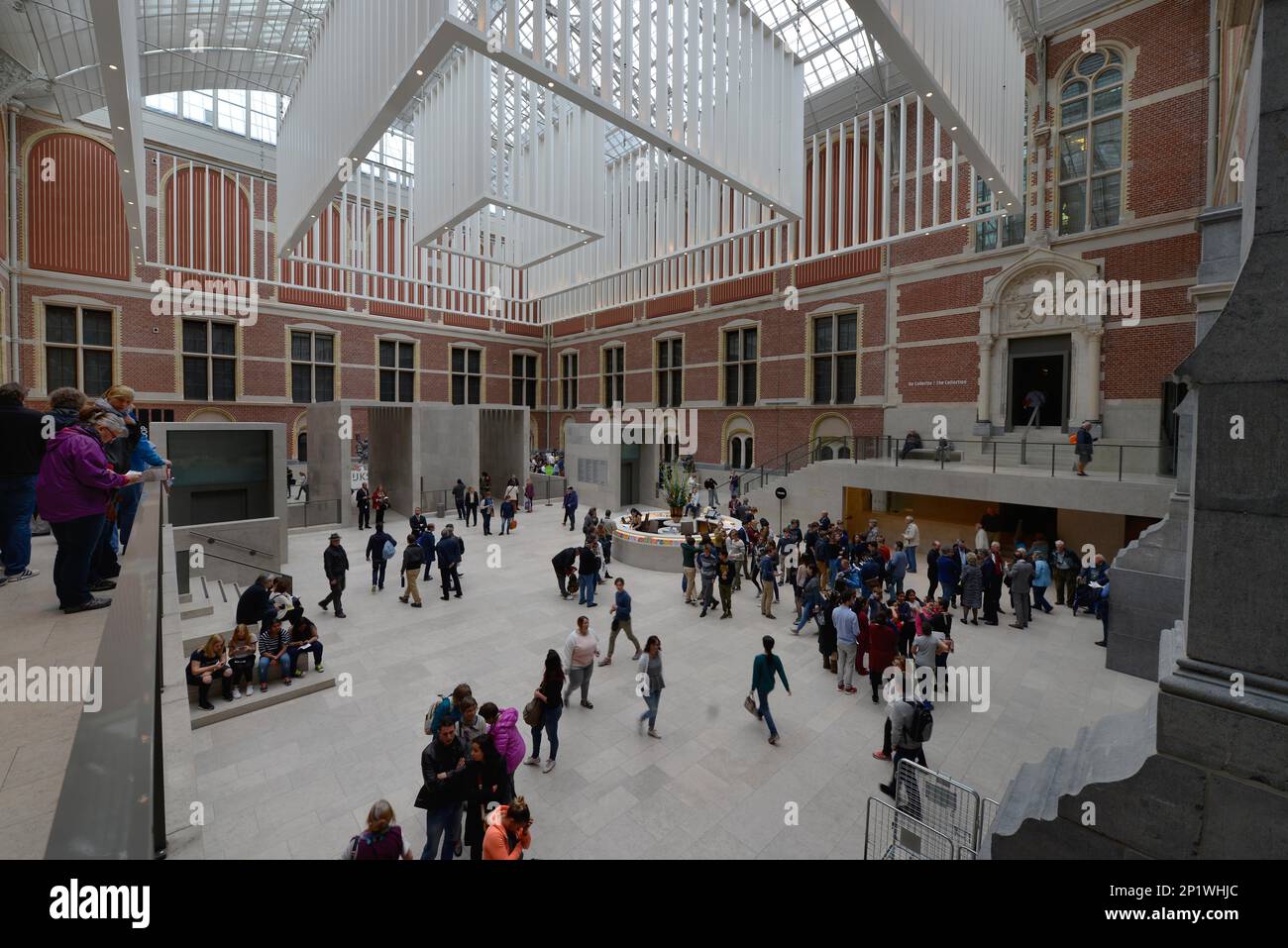 Foyer, Rijksmuseum, Museumstraat, Amsterdam, Netherlands Stock Photo ...
