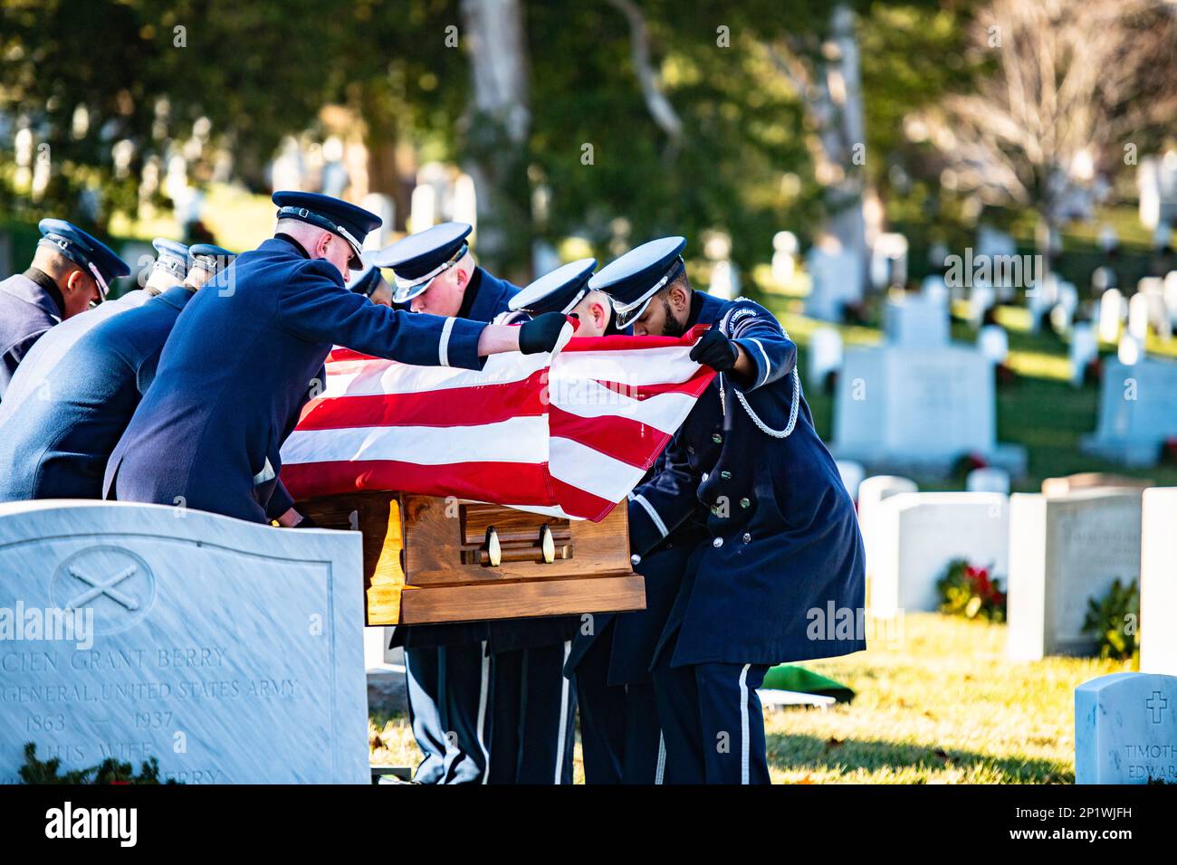 The U.S. Air Force Honor Guard, the U.S. Air Force Ceremonial Brass ...