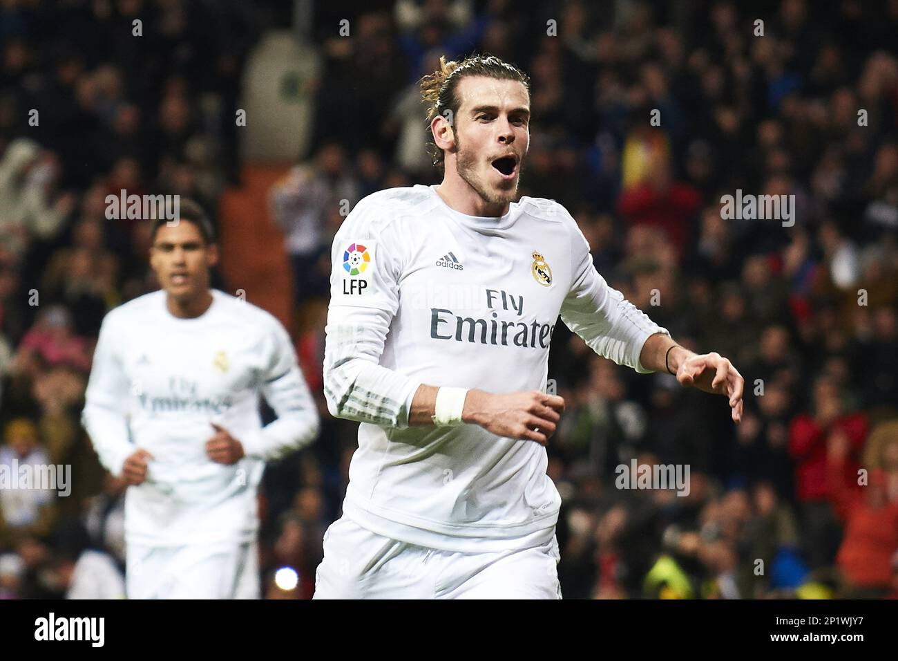Jan. 9, 2016 - Madrid, Spain - Gareth Bale (midfielder, Real Madrid F.C ...