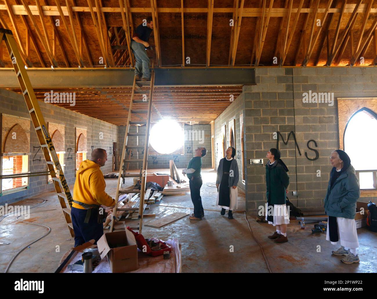 Mother Marion Rissetto, Sister Kathy Ullrich and Sister Barbara Smickel ...